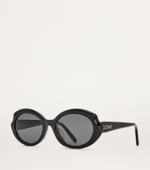 Loewe Thin Mini Oval Sunglasses