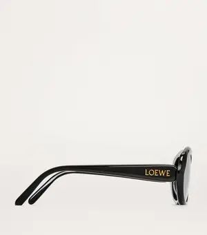 Loewe Thin Mini Oval Sunglasses