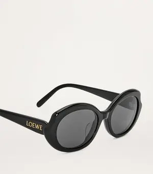 Loewe Thin Mini Oval Sunglasses