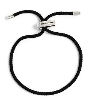 NIALAYA JEWELRY Stainless Steel Lock Bracelet - Silver