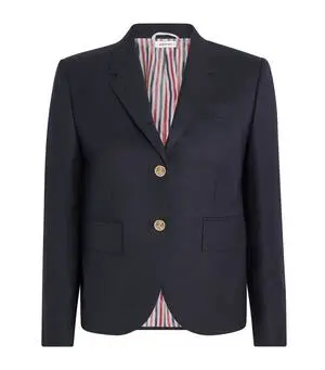 Thom Browne Wool Sport Coat - Navy