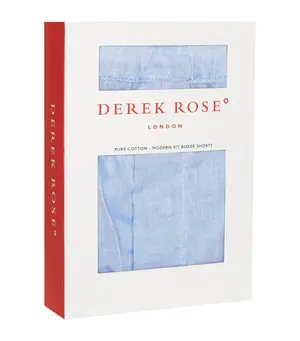 Derek Rose Amalfi Boxer Shorts - Blue