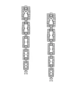 BVLGARI B.zero1 Diamond Earrings - Silver