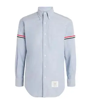 Thom Browne 4-bar Stripe Shirt - Blue