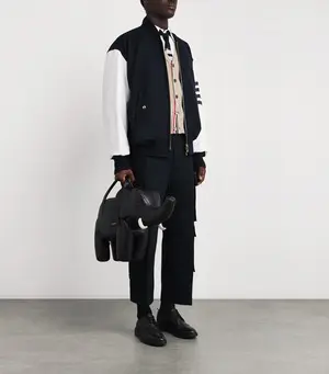 Thom Browne 4-bar Stripe Shirt - White