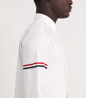 Thom Browne 4-bar Stripe Shirt - White