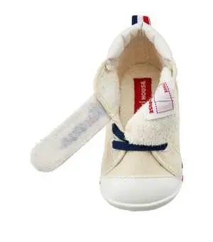 MIKI HOUSE High-top Velcro Sneakers