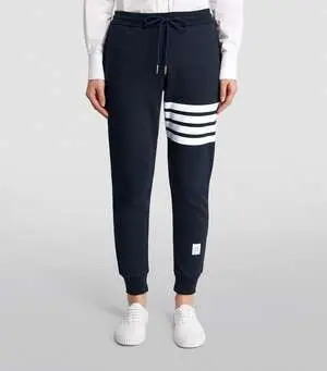 Thom Browne 4-bar Stripe Joggers - Navy