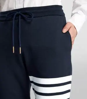 Thom Browne 4-bar Stripe Joggers - Navy