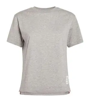 Thom Browne Patch Detail T-shirt - Grey