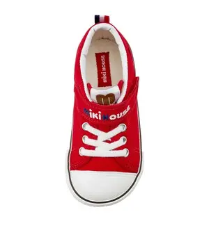 MIKI HOUSE Velcro Low-top Sneakers - Red