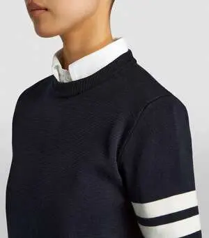 Thom Browne 4-bar Crew Neck Sweater