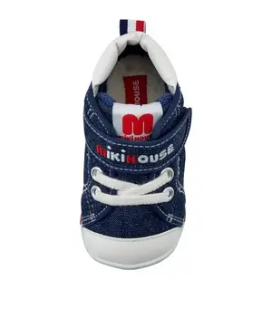 MIKI HOUSE Velcro High-top Sneakers