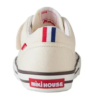 MIKI HOUSE Velcro Low-top Sneakers - White