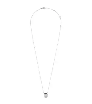 Boucheron Vendôme Liseré Octagonal Diamond Necklace In Gold