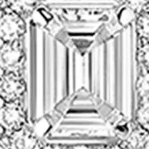 Boucheron Vendôme Liseré Octagonal Diamond Necklace In Gold