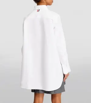 Thom Browne 4-bar Stripe Bow-tie Shirt