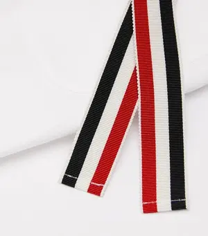 Thom Browne 4-bar Stripe Bow-tie Shirt