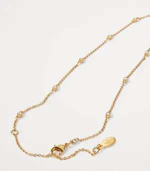 Valentino Garavani Vlogo Crystal-embellished Necklace