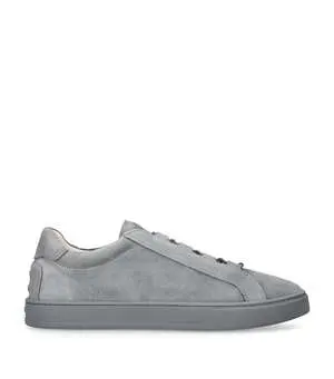 TOD'S Suede Cassetta Sneakers - Grey