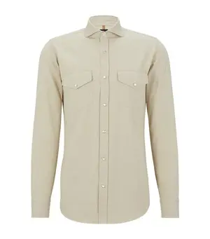 BOSS Denim Shirt - Beige