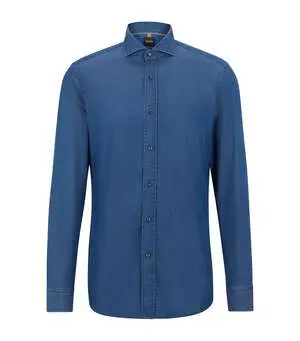 BOSS Denim Shirt - Blue