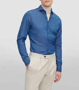 BOSS Denim Shirt - Blue