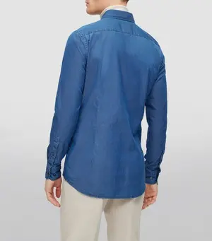 BOSS Denim Shirt - Blue