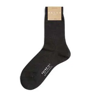 Falke Falke Wool-Silk No. 3 Crew Socks Grey