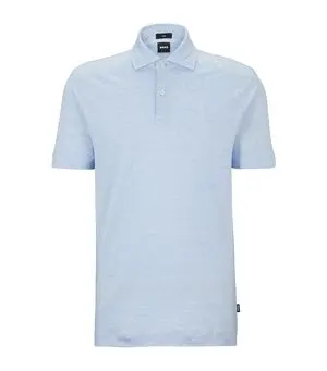 BOSS Linen Polo Shirt