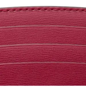 Cartier Panthère De Simple Card Holder - Red