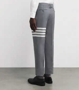 Thom Browne Wool 4-bar Stripe Tailored Trousers