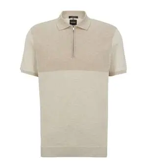 BOSS Cotton-silk Polo Shirt