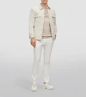BOSS Cotton-silk Polo Shirt