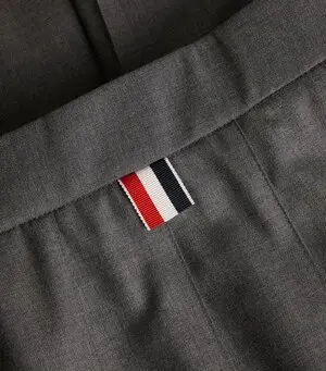Thom Browne Pleated Midi Skirt