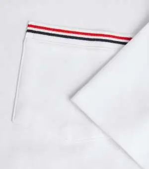 Thom Browne Oversized Tricolour Pocket T-shirt - White