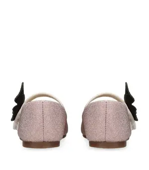 BABYWALKER Crystal Butterfly Ballet Flats