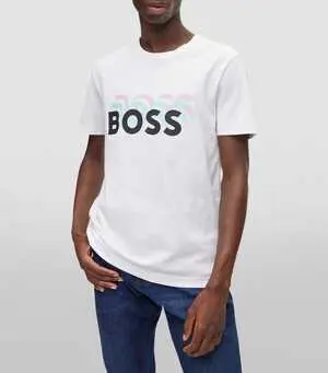 BOSS Logo Print T-shirt