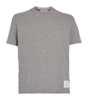 Thom Browne 4-bar Panel T-shirt - Grey