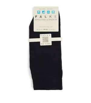 Falke Sensitive London Knee-high Socks - Navy