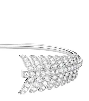 Boucheron White Gold And Diamond Flèche Bracelet