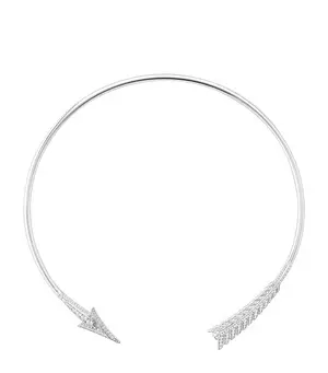 Boucheron White Gold And Diamond Flèche Choker