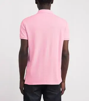 Polo Ralph Lauren Cotton-mesh Polo Shirt - Pink