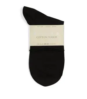 Falke Falke Cotton Touch Crew Socks Black