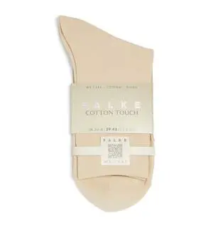 Falke Falke Cotton Touch Crew Socks Nude