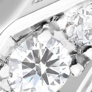 Boucheron Platinum And Diamond Facette Wedding Band
