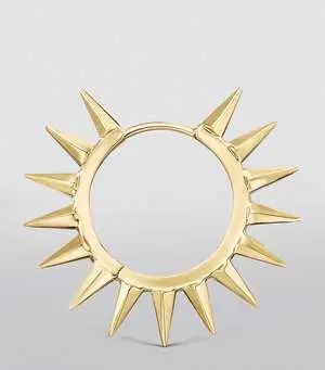 MARIA TASH Metal Mohawk Hoop Earring