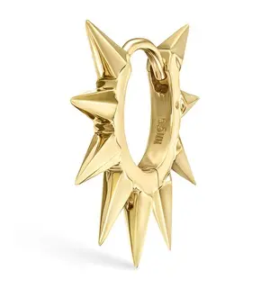 MARIA TASH Mohawk Hoop Earring - Gold