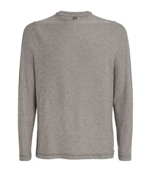 Vuori Strato Tech Long-sleeve T-shirt - Grey