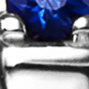 MARIA TASH Diamond And Sapphire Eternity Bar Earring Charm